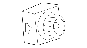 2016-2022 GM Black Trailer Brake Control Switch Assembly 84108373 GM ...