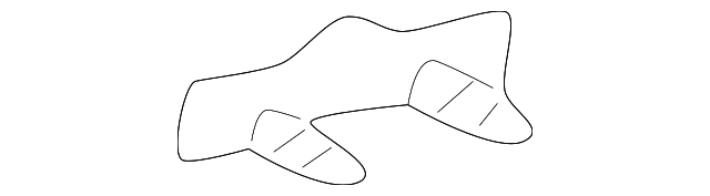 220-492-05-41 - Converter & Pipe Bracket 2001-2006 Mercedes-Benz ...