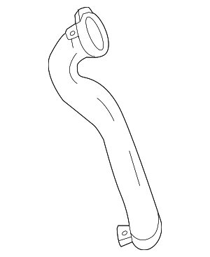 2014-2020 Mercedes-Benz Coolant Hose 246-501-04-58 | MB OEM Parts