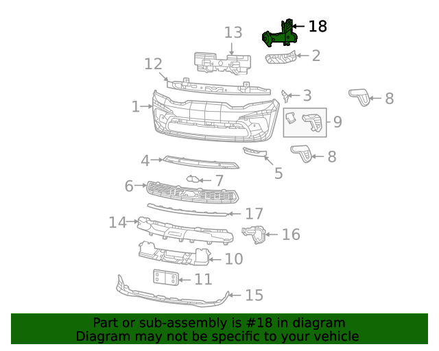 2014-2021 Dodge Durango Support Bracket - Passenger Side (RH ...
