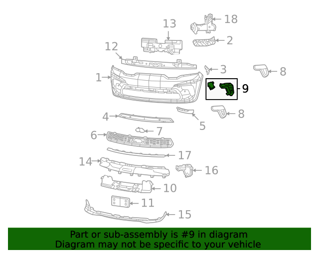 2018-2023 Dodge Durango Bezel 68460454ab | TascaParts.com