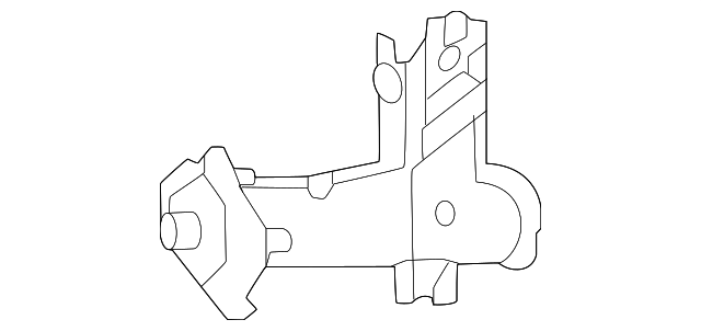 2014-2021 Dodge Durango Support Bracket - Passenger Side (RH ...