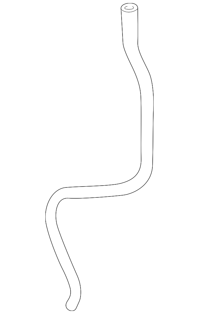 2004-2008 Ford Lower Return Hose 6L3Z-3A713-E | Varsity Ford