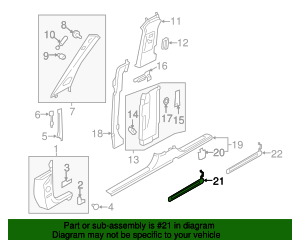 4M0-853-374-A-9B9 - Front Sill Plate 2017-2024 Audi | Audi OEM Parts