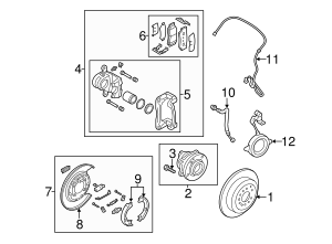 52751-B8100 - ABS Wheel Speed Sensor 2011-2021 Kia | Kia.Parts Store