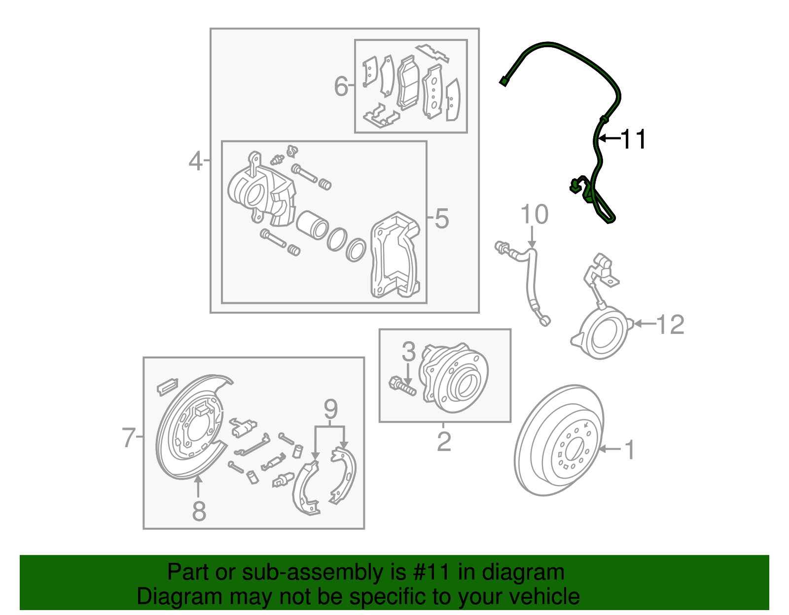 91920-3J100 - ABS Sensor Wire 2011-2013 Kia Sorento | Kia.Parts Store