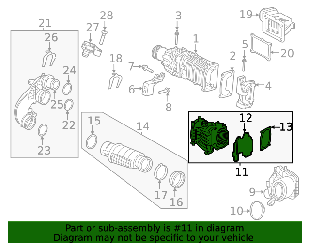 32222584 - Front Resonator - 2018-2021 Volvo | Volvo OEM Parts Direct
