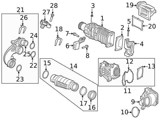 32222584 - Front Resonator - 2018-2021 Volvo | Volvo OEM Parts Direct