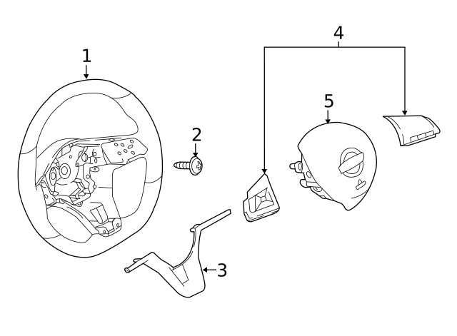 25550-6CA1A - Combination Switch 2018-2023 Nissan | AutoNationParts.com