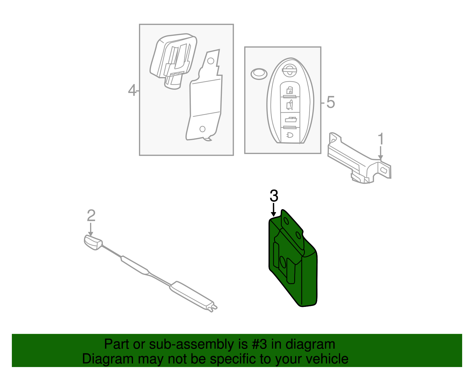 25640-5NA0C - Buzzer Assembly | Anicra Nissan Parts