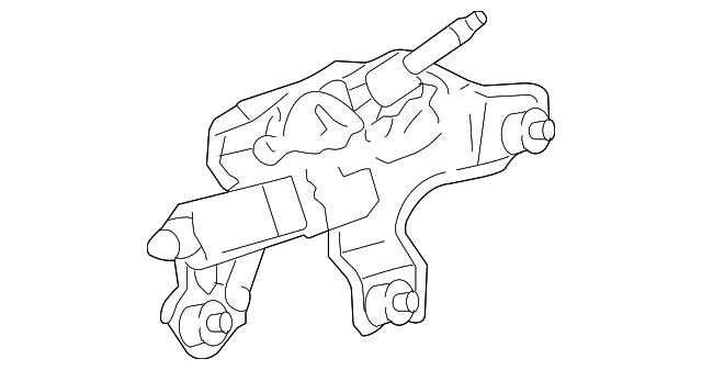 2004-2010 Toyota Sienna Motor & Bracket 85130-AE010 | OEM Parts Online