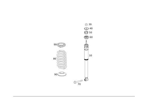 Springs and Suspension, Rear for 2016 Smart Fortwo | Mercedes-Benz USA ...
