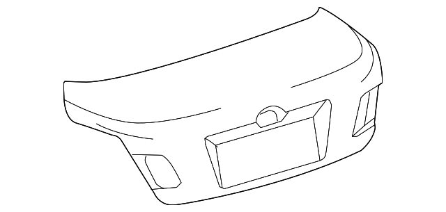 2007-2011 Toyota Camry Trunk Lid 64401-06281 | Toyota Parts Center