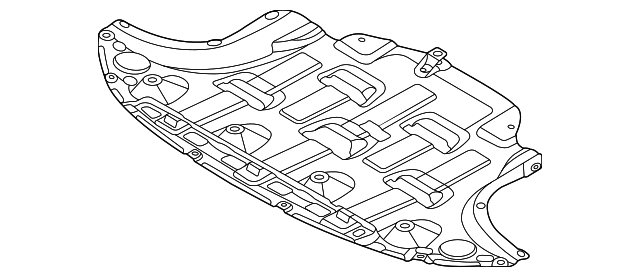 2019-2022 Kia Niro EV | Under Cover | 29110-Q4000 | Kia Auto Parts