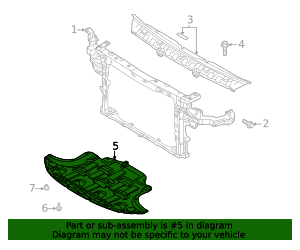 29110 Q4000 - Under Cover 2019-2022 Kia Niro EV | Kia.Parts Store