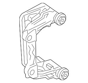 231-423-00-06 - Disc Brake Caliper Bracket 2013-2020 Mercedes-Benz ...
