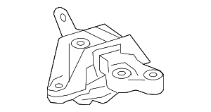 2013-2016 Chevrolet Upper Trans Mount 13287955 | GMPartsDirect.com