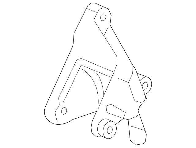 2013-2016 Chevrolet Automatic Transmission Rear Mount Bracket 13248662 ...