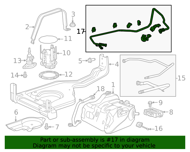 2019-2020 Ram Diesel Exhaust Fluid (Def) Feed Line 68353829AE ...