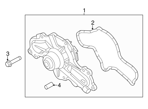 Water Pump for 2014 Ford Taurus | Village Ford
