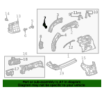 53786-0E010 - Gusset 2020-2024 Toyota Highlander | Longo Toyota Parts