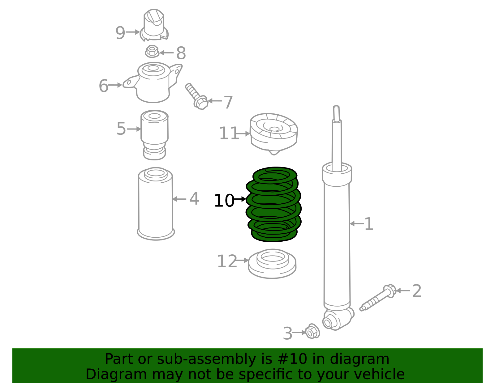 2019-2024 Audi Coil Spring 4M0-511-115-EG | OEM Parts Online