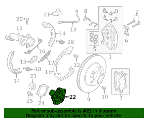 971-407-615-C - Wheel Hub 2017-2023 Porsche | AutoNationParts.com