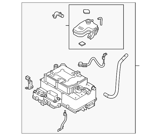 Genuine Drive Motor Inverter for 2017 Hyundai Sonata | Part# 36600 ...