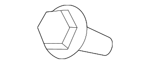 2019-2024 Ford ABS Sensor Screw W500211-S439 | OEM Parts Online