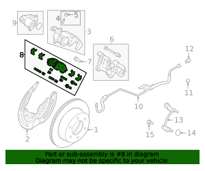 MB3Z-2200-D - Brake Pads 2021-2024 Ford | AutoNation Parts