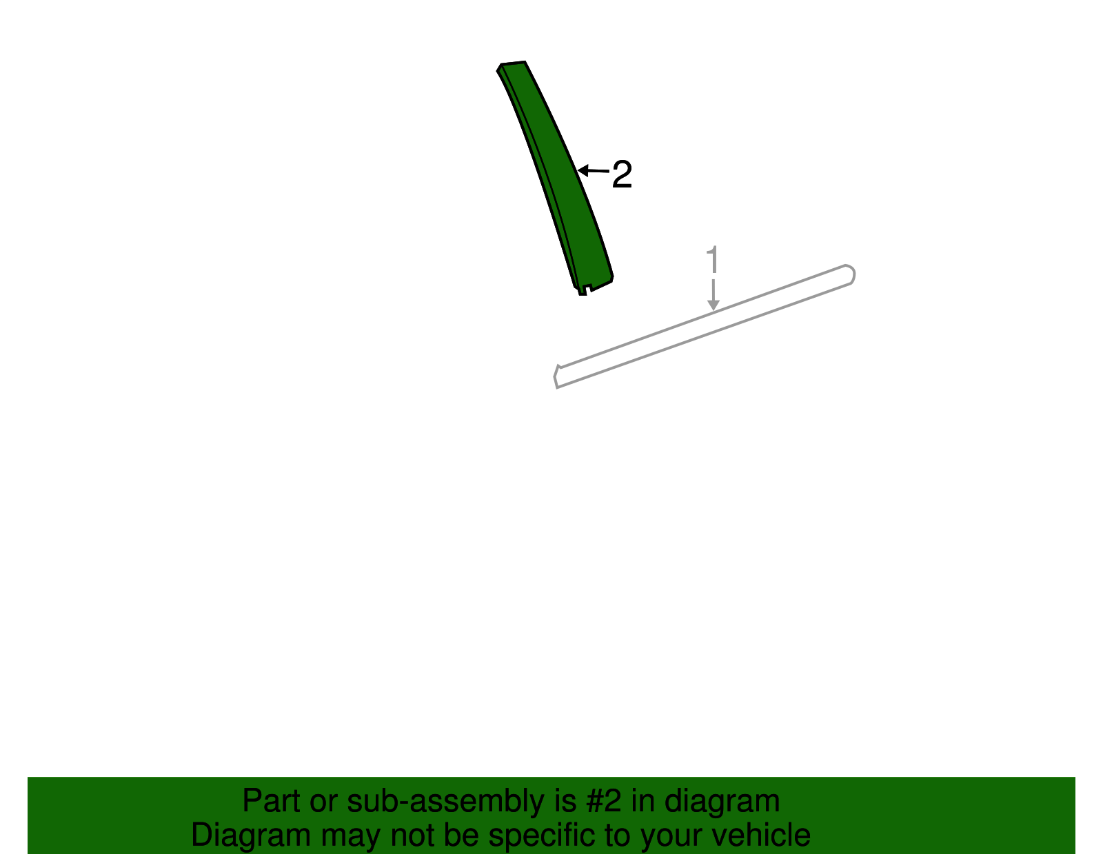 68351202AB - B Pillar Applique Left - 2018-2020 Mopar | Mopar Parts Canada