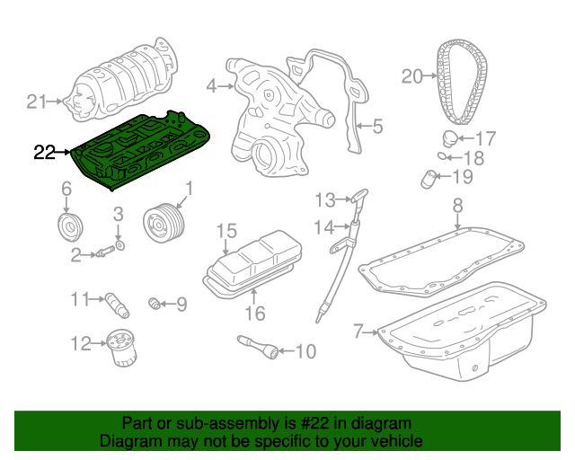 1995-2009 GM Intake Manifold 19417844 | TascaParts.com
