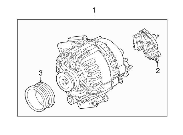 Genuine BMW 12-31-7-560-678 | Alternator Pulley | FREE Shipping on Most ...