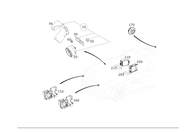 207-905-75-01 - Int Protection Sensor 2012-2021 Mercedes-Benz ...
