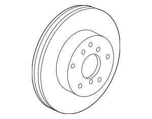 43512-02240 - Brake Rotor - 2009-2019 Toyota | OEM Parts To You
