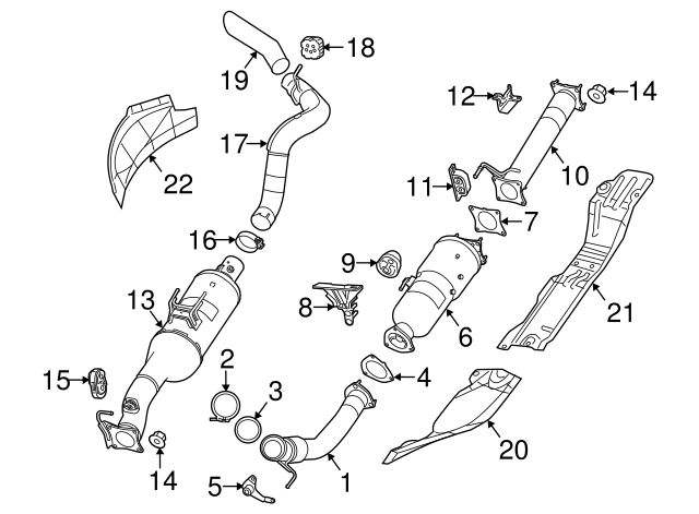 2013-2018 Ram Pipe 68087104AH | AutoNationParts.com
