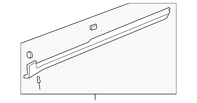 2013-2017 Chevrolet Traverse Anthracite Driver Side Rocker Panel Front ...