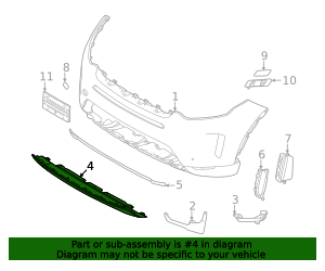 2020-2023 Land Rover Discovery Sport Lower Cover LR133276 | Express ...