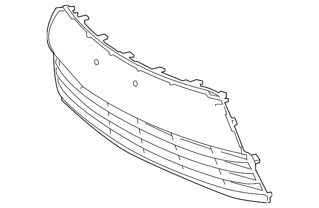 53112-02640 - Lower Grille - 2014-2016 Toyota Corolla | OEM Genuine ...