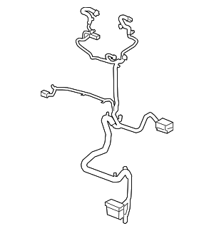 2020-2022 GM Tailgate Wiring Harness 84819641 | TascaParts.com