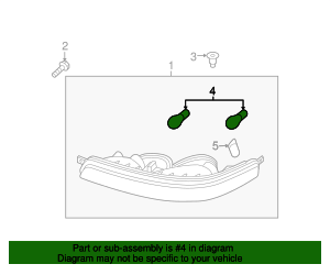 2004-2010 Chevrolet Bulb 94535574 | QuirkParts