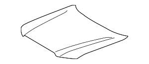 2012-2015 Toyota Tacoma Hood 53301-04210 | Toyota Parts Center