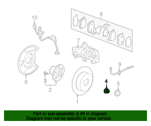 Genuine OEM Acura - Spindle Nut Part# 90305-S30-003 | Acura Parts For Less