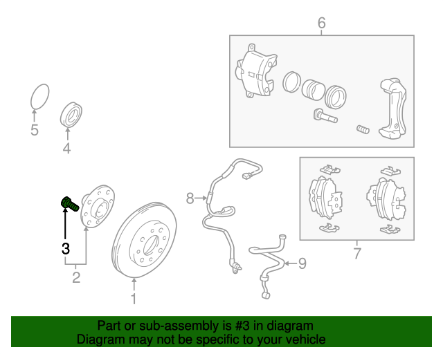 51752-36000 - Wheel Bolt 2001-2006 Kia | Kia.Parts Store