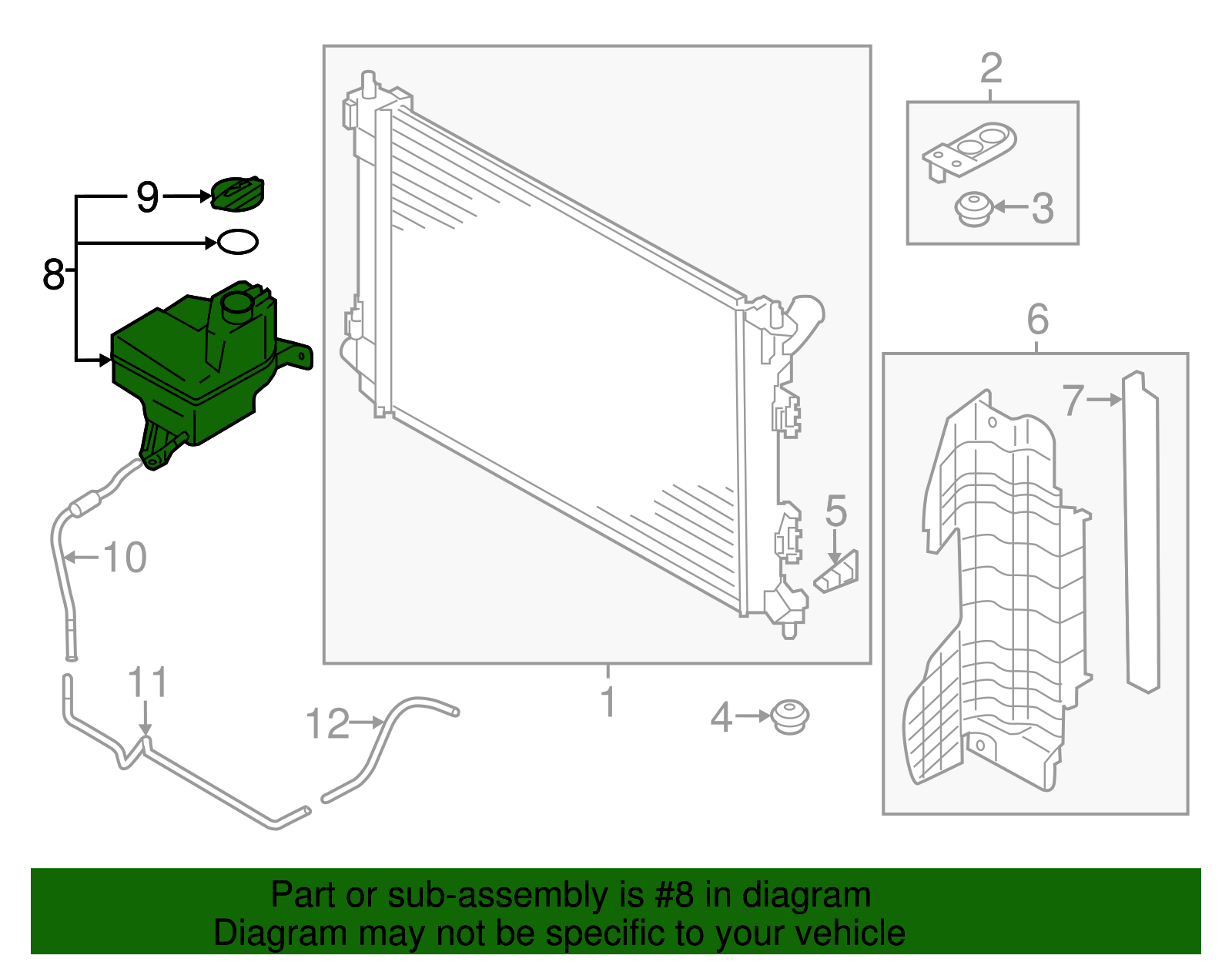 2014-2018 Kia Expansion Tank 25430-A7000 | OEM Parts Online