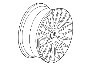 36116868424 - 2017-2018 BMW Wheel, Alloy (36-11-6-868-424) | BMW of ...