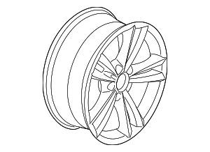 36116866306 - 2017-2018 BMW Wheel, Alloy (36-11-6-866-306) | BMW of ...