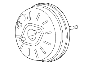 2019-2022 Porsche Cayenne Brake Booster 9Y0-612-107-E | OEM Parts Online
