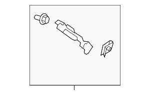 86613-H9AA0 - Side Bracket 2021-2023 Kia Rio | Kia.Parts Store