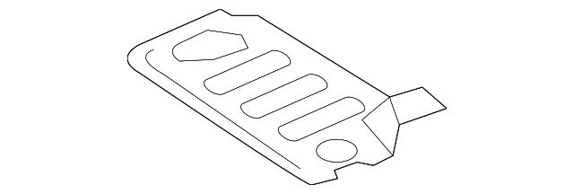 86692-H9000 - Under Cover 2018-2023 Kia Rio | Kia.Parts Store